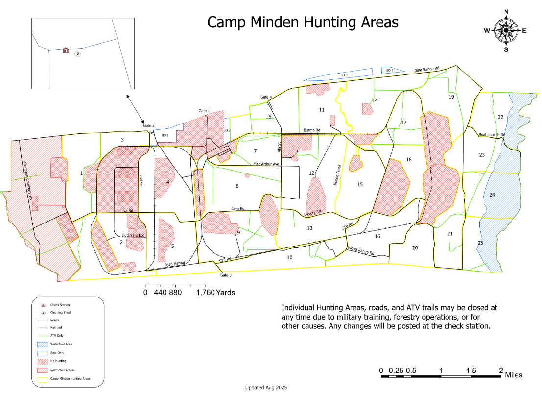 Minden Hunting Program - Louisiana National Guard Foundation
